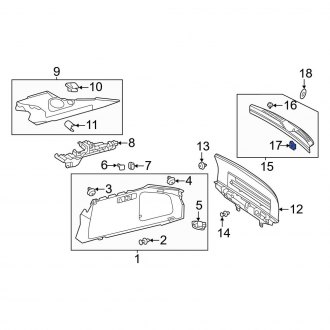 Mercedes AMG GT Interior Brackets & Hardware — CARiD.com