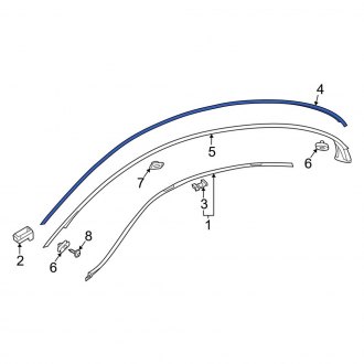 Mercedes AMG GT Roof Seals & Moldings — CARiD.com