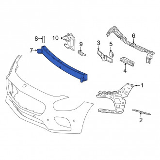 Mercedes AMG GT Bumper Reinforcements & Energy Absorbers – CARiD.com