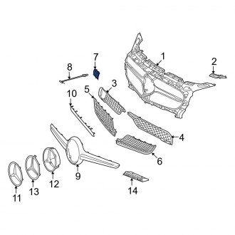 Mercedes AMG GT Bumper Inserts & Covers - Front, Rear | CARiD