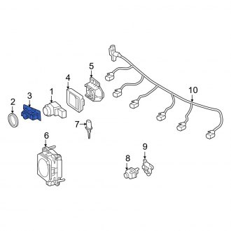 Mercedes AMG GT Parking Sensors | Garage, Rear, Front — CARiD.com