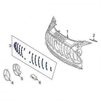 Mercedes AMG GT Replacement Bumper Moldings & Trim | CARiD