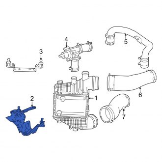 Mercedes AMG GT Intercoolers | Air To Water, Front Mount — CARiD.com