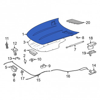 Mercedes AMG GT Replacement Hood Panels — CARiD.com