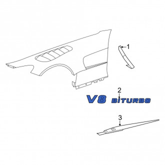 Mercedes OEM Exterior & Body Parts | Bumpers, Running Boards — CARiD.com