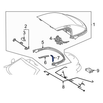 Mercedes AMG GT Roof Seals & Moldings — CARiD.com