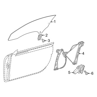 2016 Mercedes AMG GT OEM Glass | Windshields, Door Glass — CARiD.com