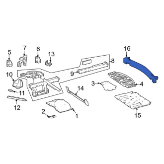 Mercedes AMG GT Bumper Reinforcements & Energy Absorbers – CARiD.com