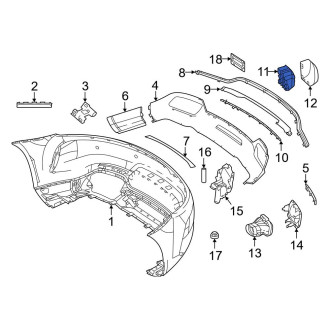 Mercedes AMG GT Bumper Reinforcements & Energy Absorbers – CARiD.com