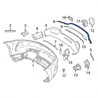 Mercedes AMG GT Replacement Bumper Moldings & Trim — CARiD.com