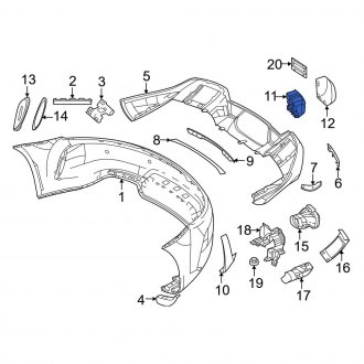 Mercedes AMG GT Bumper Reinforcements & Energy Absorbers – CARiD.com
