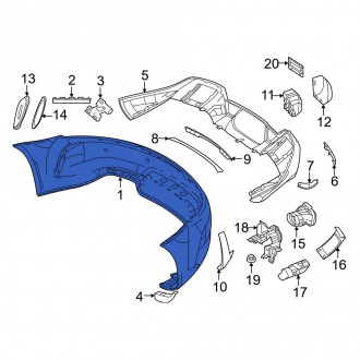 Mercedes AMG GT Replacement Bumpers | Front, Rear, Brackets – CARiD.com