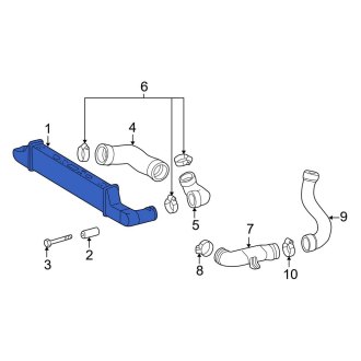 Mercedes E Class Intercoolers | Air To Water, Front Mount — CARiD.com
