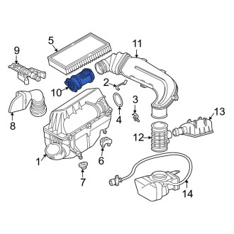 Mercedes C Class OEM Air Intake Parts | Filters, Manifolds — CARiD.com