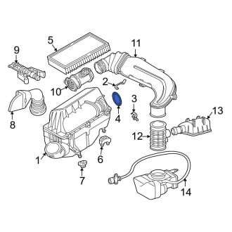 Mercedes C Class OEM Air Intake Parts | Filters, Manifolds — CARiD.com