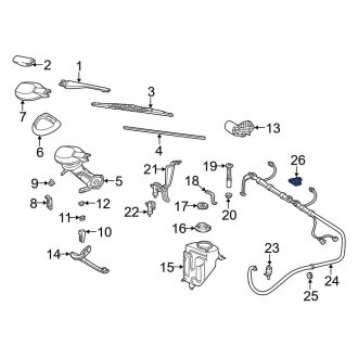 Mercedes G Class Washer Nozzles & Parts — CARID.com