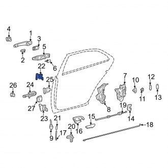 Mercedes E Class Door Hinges, Pin & Bushing Kits – CARiD.com