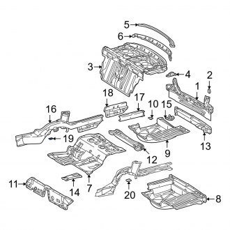 Mercedes E Class Replacement Chassis Frames & Rails - CARiD.com