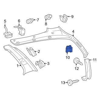 Mercedes E Class Roof Hardware | Clips, Screws — CARiD.com