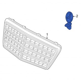 Mercedes S Class OEM Grilles | Factory Billet & Mesh Grilles — CARiD.com