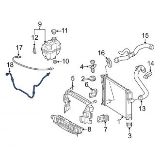 Mercedes OEM Engine Cooling Parts | Radiators, Fans, Pumps — CARiD.com