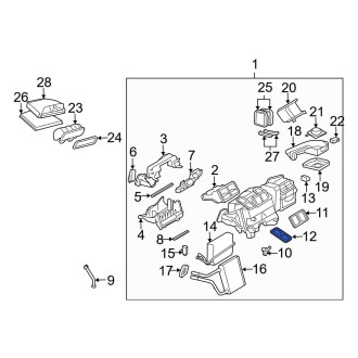 Mercedes CLS Class Heater Control Valves — CARiD.com