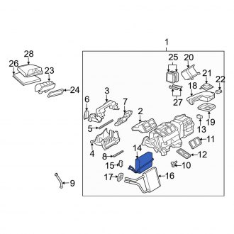 Mercedes CLS Class OEM A/C & Heating Parts | Systems, Compressors ...