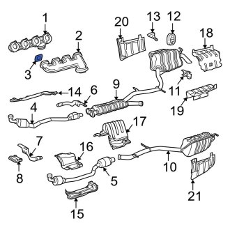 Mercedes G Class OEM Exhaust Parts | Systems, Tips, Pipes — CARiD.com