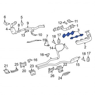 Mercedes Sprinter OEM Exhaust Parts - Systems, Tips, Pipes | CARiD