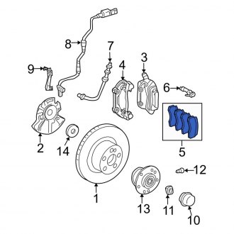 Mercedes OEM Brake Parts | Pads, Bleeders, Rotors, Lines — CARiD.com