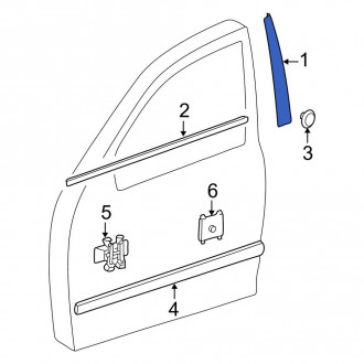 Mercedes E Class Door Moldings | Side, Edge, Belt – CARiD.com