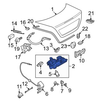 Mercedes C Class OEM Trunks & Parts | Lids, Rear Panels — CARiD.com
