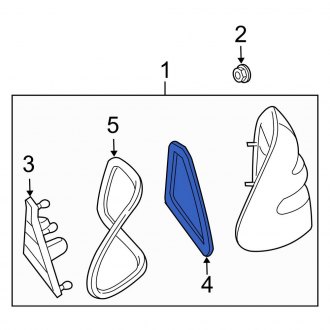 Mercedes E Class OEM Tail Lights | LED, Fiber Optic — CARiD.com