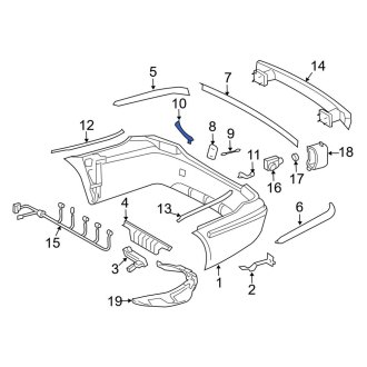 Mercedes E Class Replacement Bumper Spoilers & Valances — CARiD.com