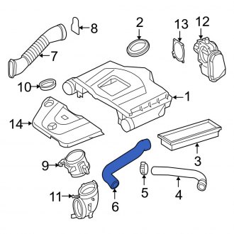 Mercedes C Class OEM Air Intake Parts | Filters, Manifolds — CARiD.com