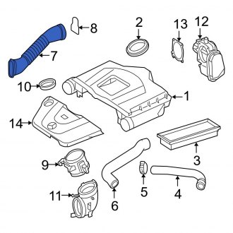 Mercedes OEM Engine & Components | Air Intake & A/C Parts — CARiD.com