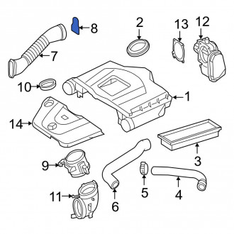 Mercedes OEM Engine & Components | Air Intake & A/C Parts — CARiD.com