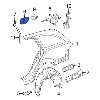 Mercedes E Class OEM Quarter Panels & Parts | Rear & Front — CARiD.com