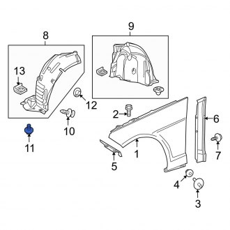 Mercedes CLS Class OEM Bumpers | Genuine Front & Rear Bumpers — CARiD.com