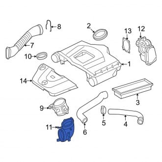 Mercedes S Class OEM Air Intake Parts | Filters, Manifolds — CARiD.com