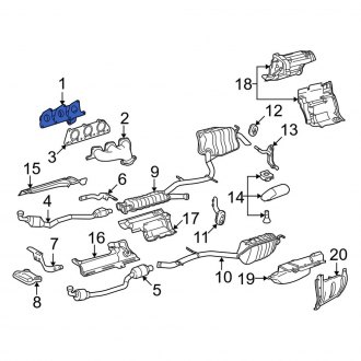 Mercedes E Class OEM Exhaust Parts | Systems, Tips, Pipes — CARiD.com