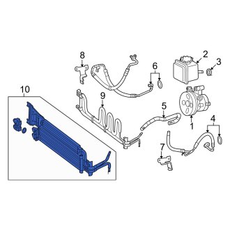 Mercedes Power Steering Cooling | Coolers, Lines & Brackets — CARiD.com