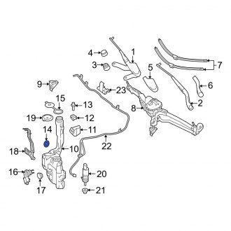 Mercedes E Class Washer Hardware — CARID.com