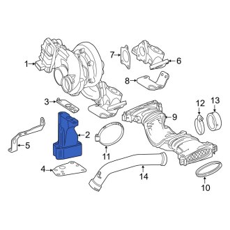 Mercedes GL Class OEM Exhaust Parts | Systems, Tips, Pipes — CARiD.com