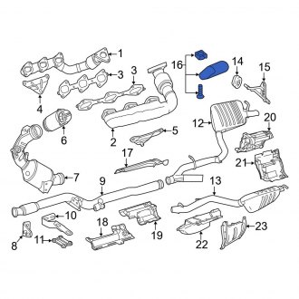 Mercedes E Class OEM Exhaust Parts | Systems, Tips, Pipes — CARiD.com