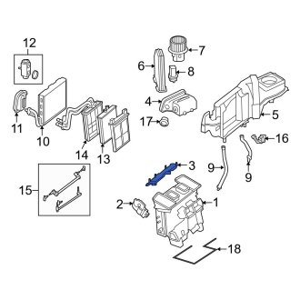 Mercedes C Class Replacement Heater Control Valves — CARiD.com