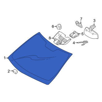 Mercedes C Class Replacement Windshield Glass — CARiD.com