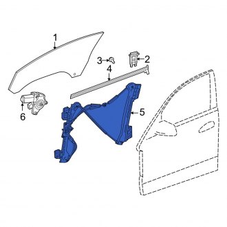 Mercedes OEM Window Parts | Visors, Regulators, Motors — CARiD.com