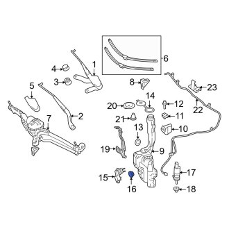 Mercedes C Class Washer Hardware — CARID.com