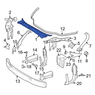 Mercedes CLS Class Radiator Supports — CARiD.com